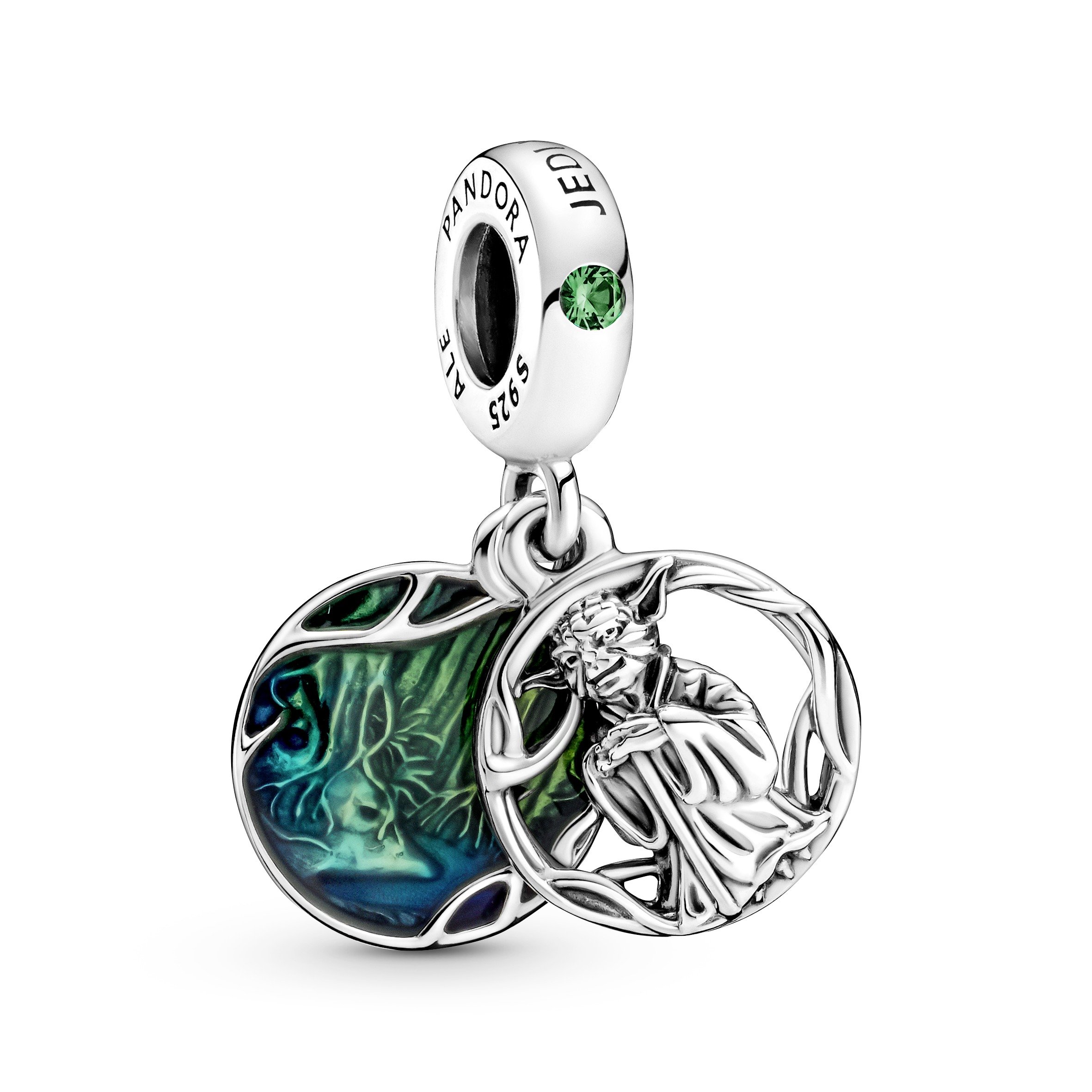 Star Wars Yoda Charm-Anhänger von PANDORA. Schönes Charms von Hoher ...