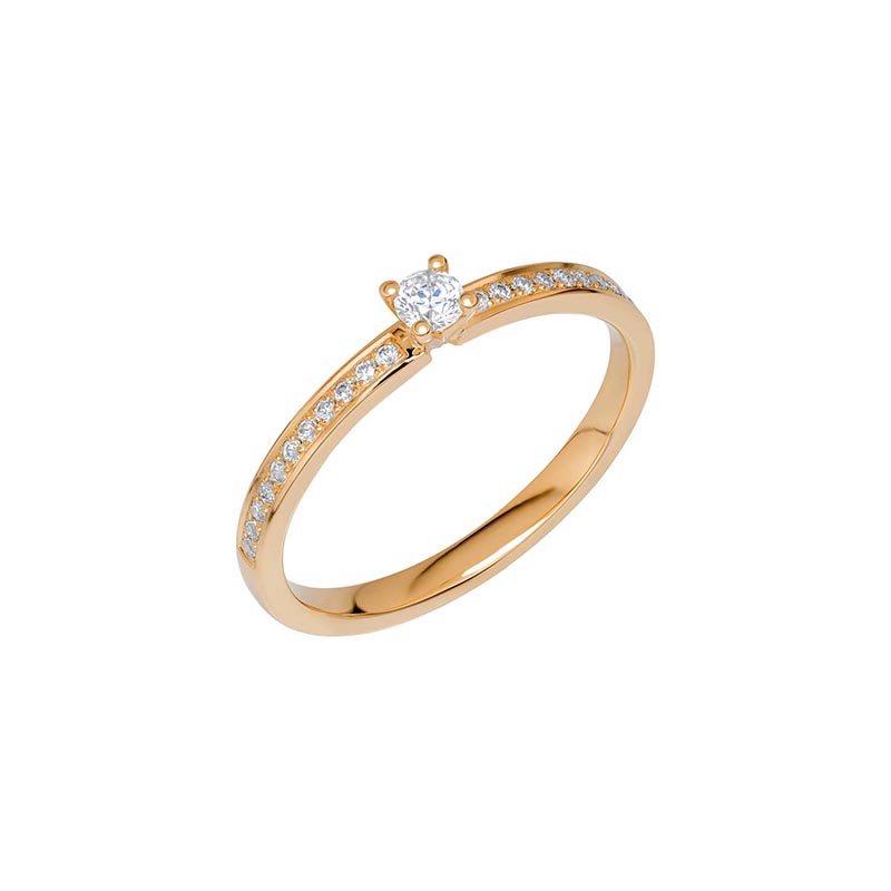 Glimmer A02 Gold - Wedding & engagement rings - Schalins - Scandinavian ...