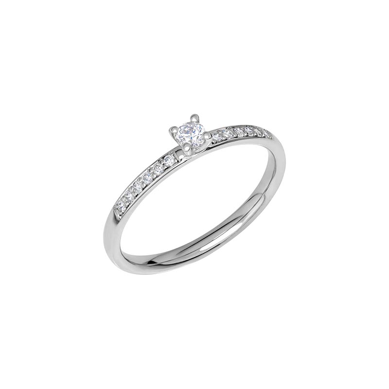 Glint A02 Platinum - Wedding & engagement rings - Schalins ...